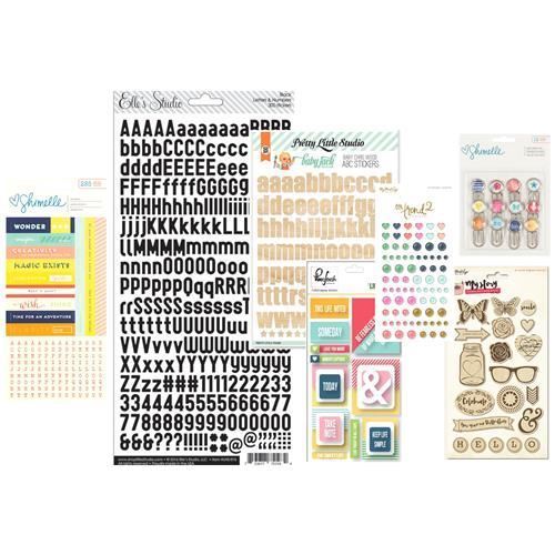 April 2016 Project Life Scrapbook Kit - Hip Kit Club Scrapbook Kit Club